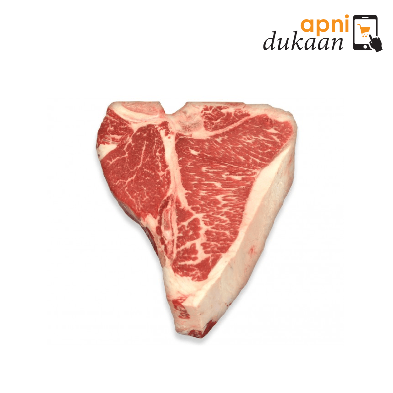 Beef T Bone Steak 1 kg - Apni Dukaan