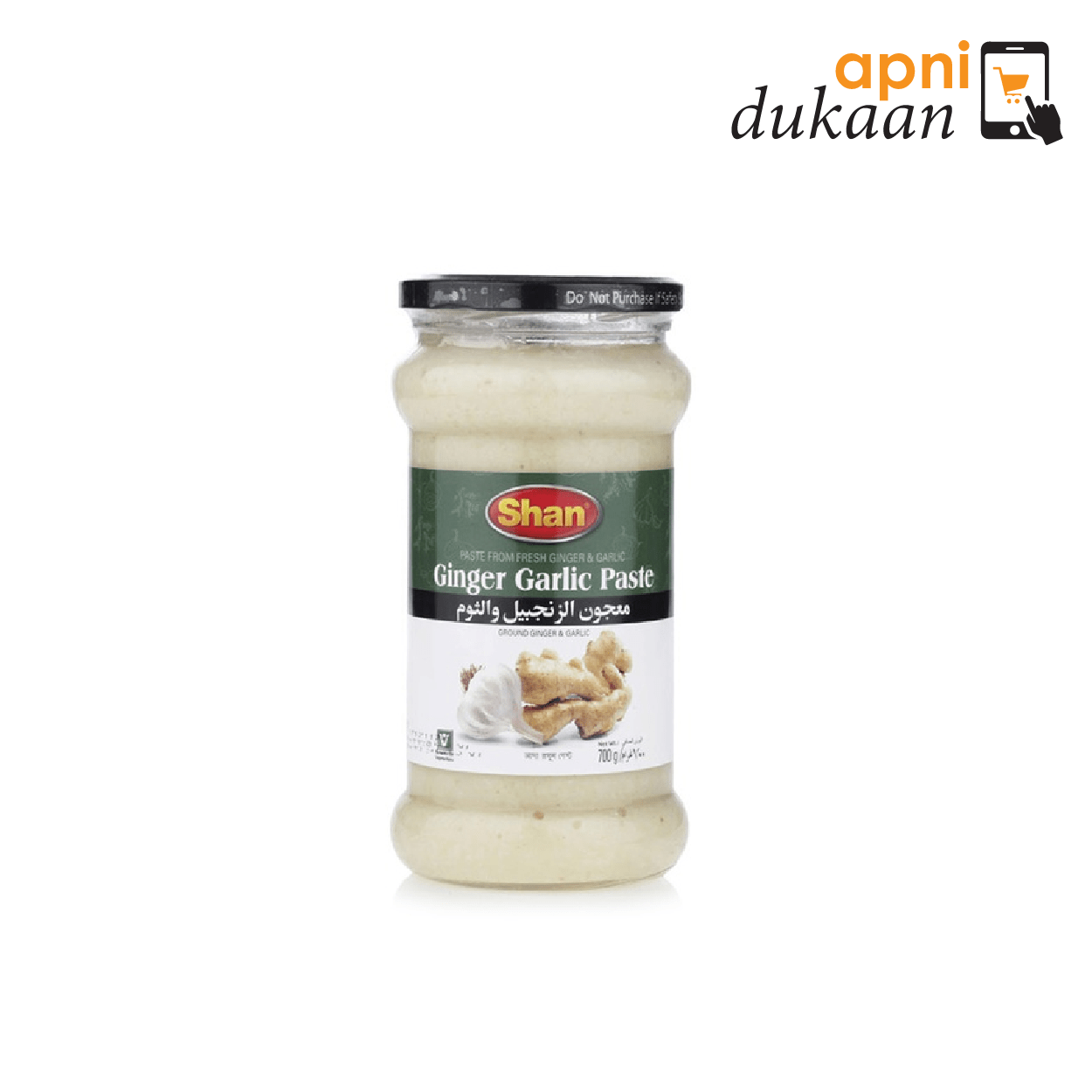 Shan Ginger Garlic Paste 700g - Apni Dukaan